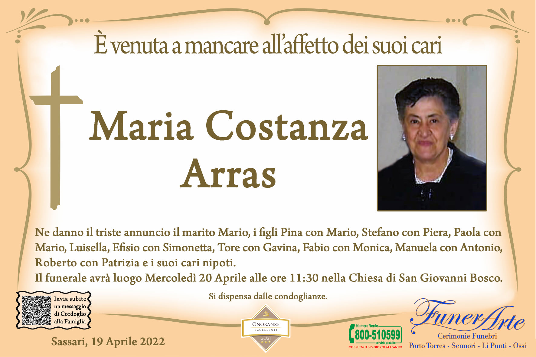 Maria Costanza Arras