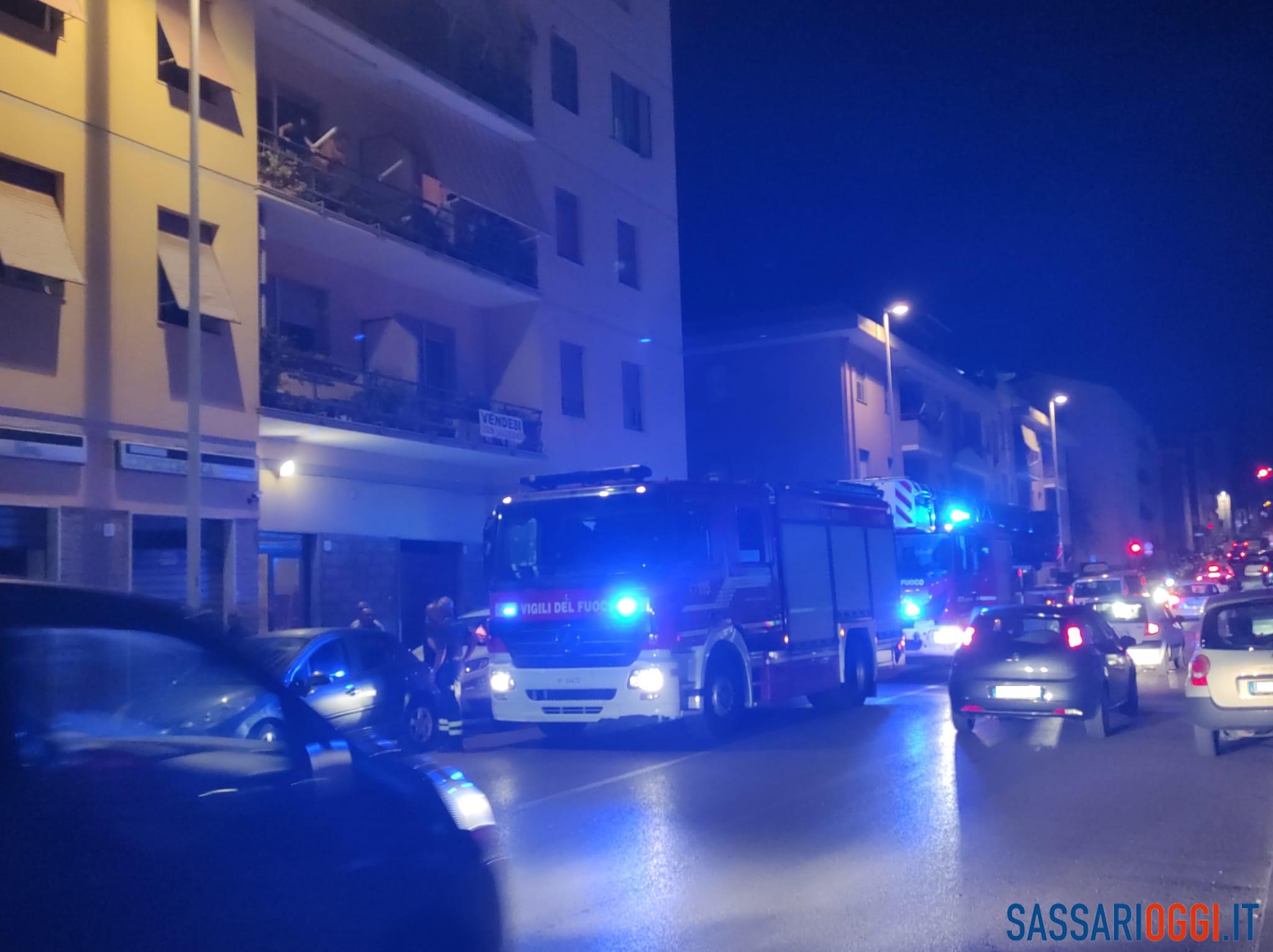 Paura a Sassari, esplode una bombola di gpl