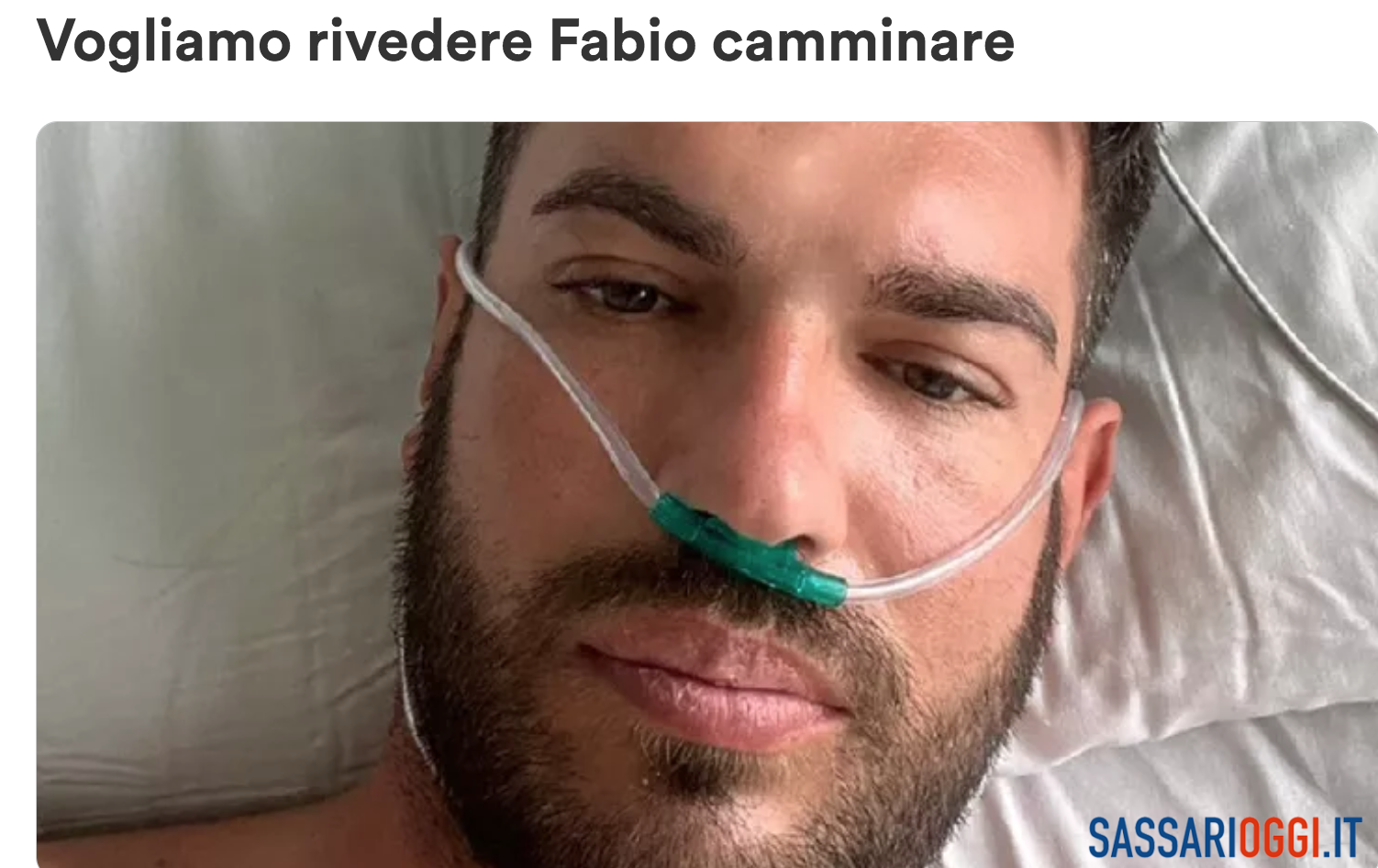 Accoltellato dal trapper a Olbia, gara di solidarietà per aiutare Fabio Piu