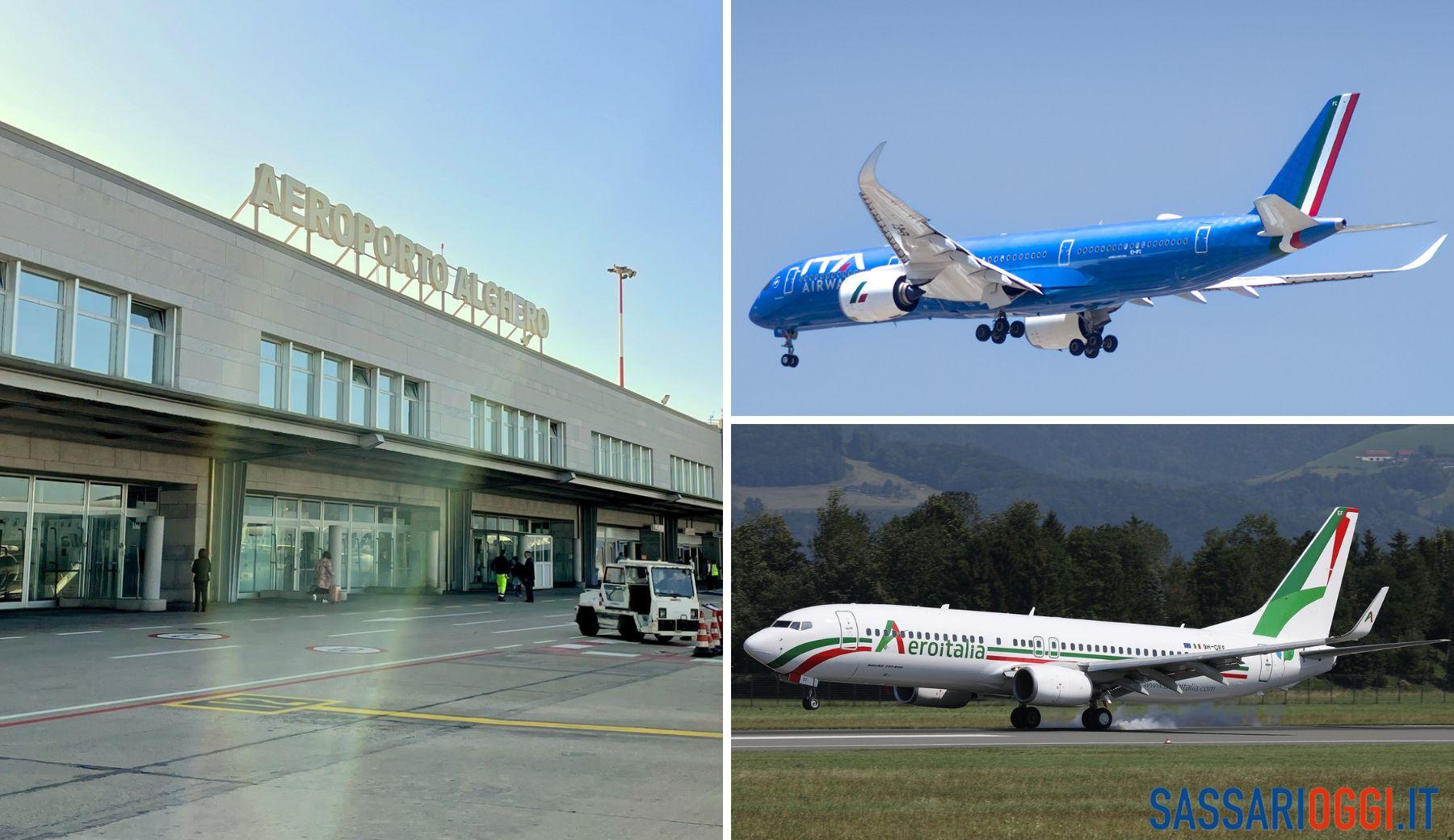 Aeroitalia e Ita presentano le offerte per la continuità aerea ad Alghero Aeroitalia e Ita presentano le offerte per la continuità aerea ad Alghero