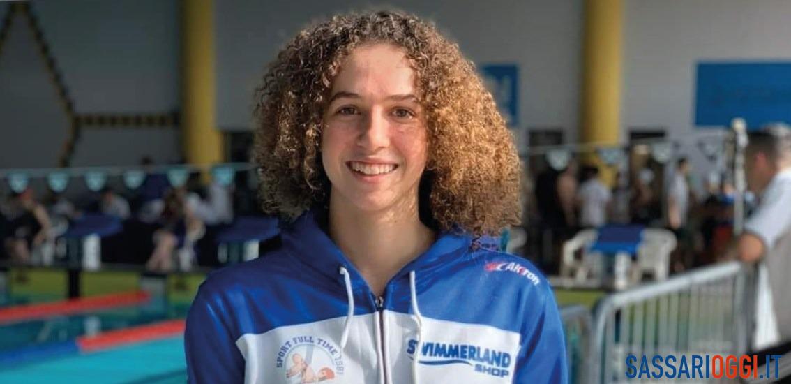 Porto Torres, record di vittorie per la nuotatrice Anna Conti