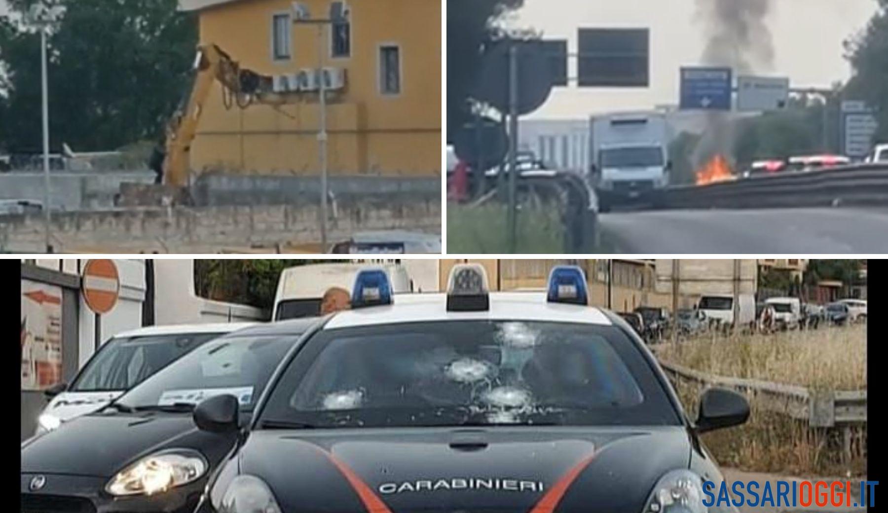 Sassari, le banconote dentro il furgone: caccia ai banditi Mondialpol