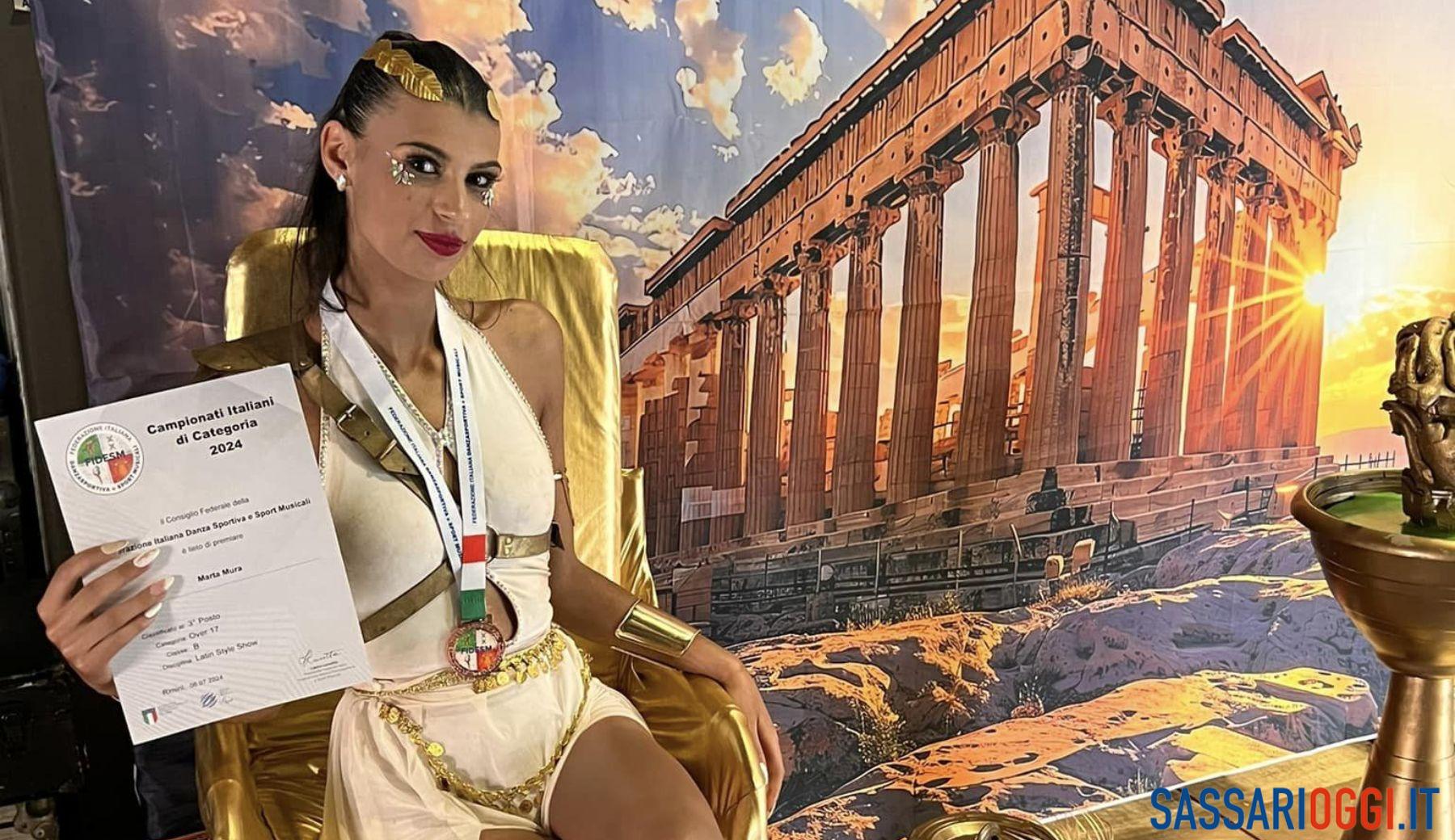 Sorso, dalla Rianimazione ai campionati di danza: la storia di Marta