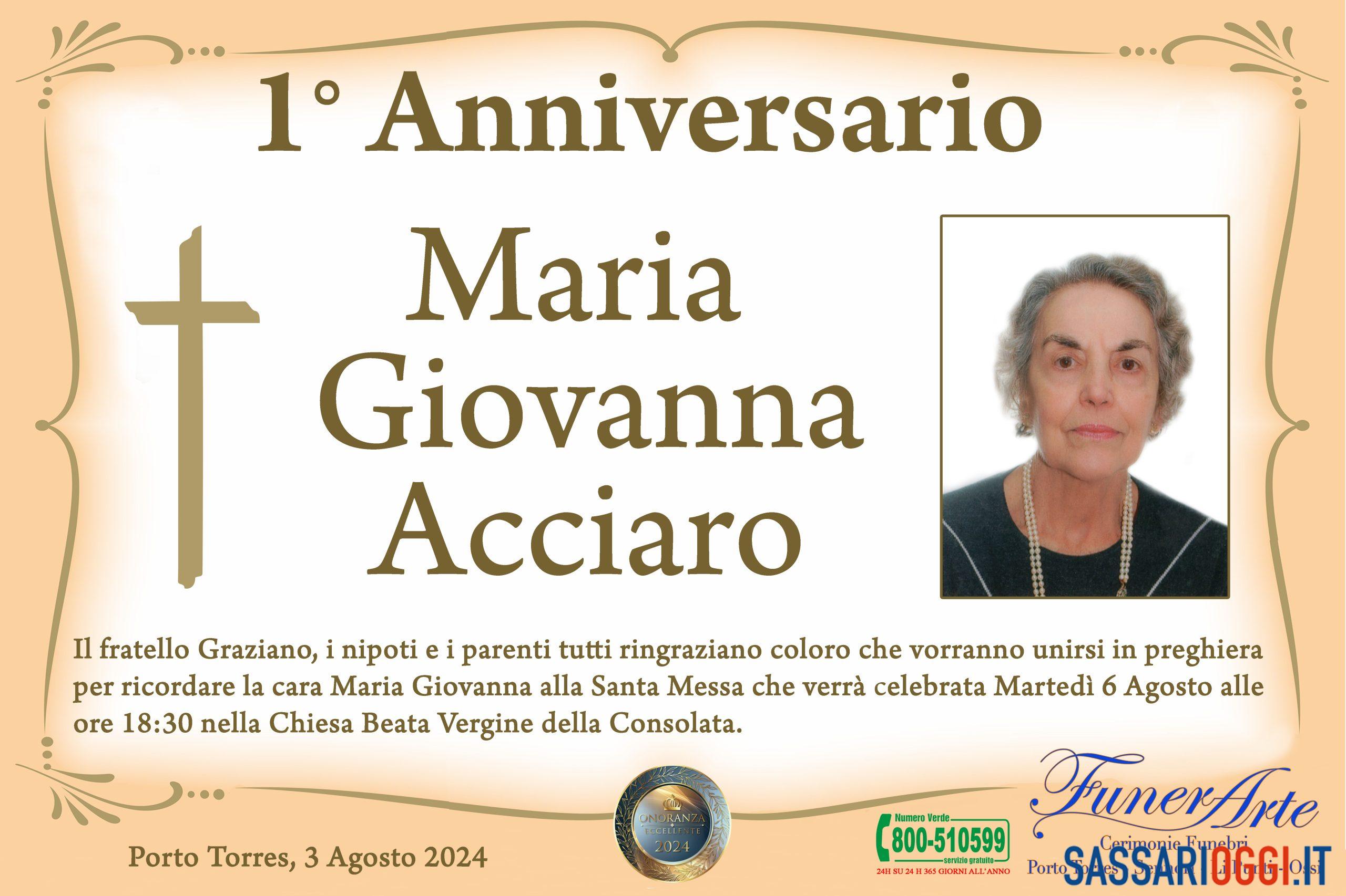 Maria Giovanna Acciaro