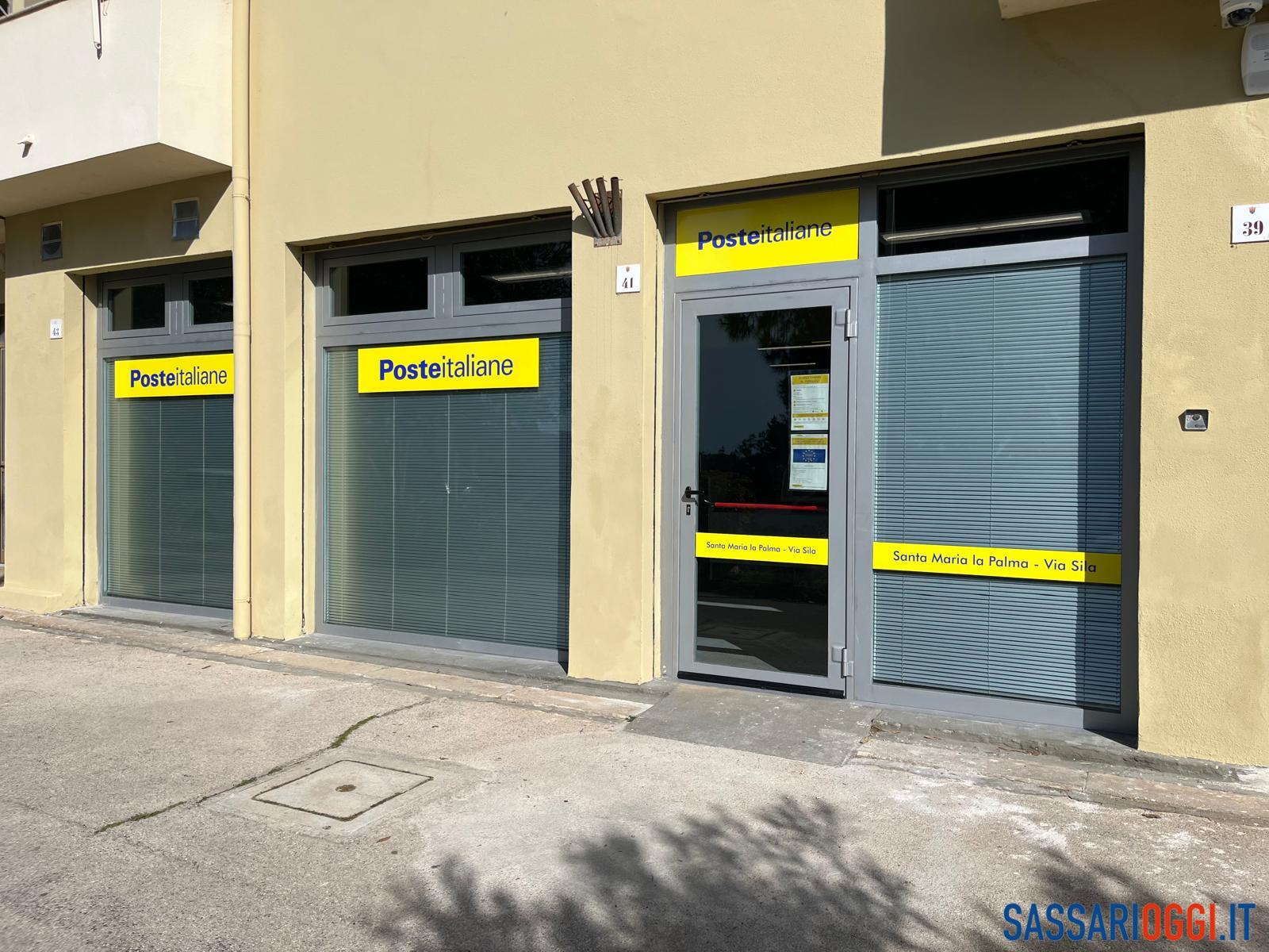 Riapre l'ufficio postale di Santa Maria La Palma con nuovi servizi